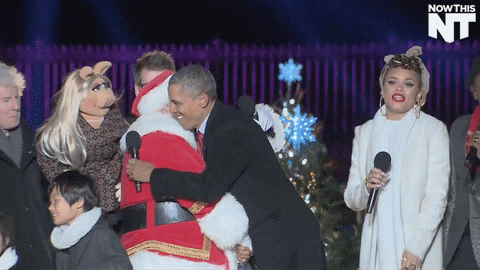 New trending GIF tagged gif christmas barack obama… | Trending Gifs