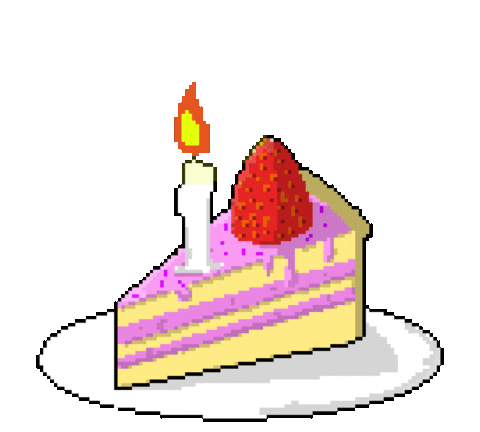 Happy Birthday Pixel Sticker for iOS & Android | GIPHY