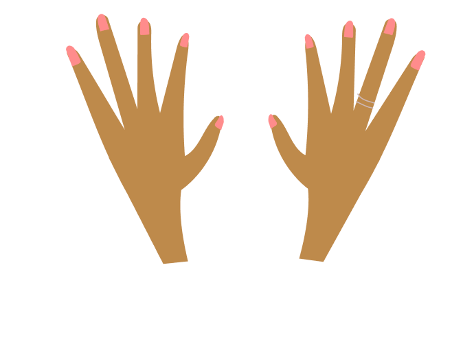 Awesome Hand Sticker by Milkshake for iOS & Android | GIPHY