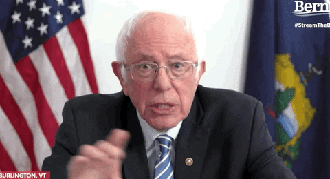 Here Are 28 GIFs From Bernie Sanders’ Time on the 2020 Trail by ...