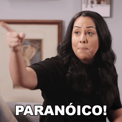 Paranoia Evelyn Castro GIF by Porta Dos Fundos - Find & Share on GIPHY