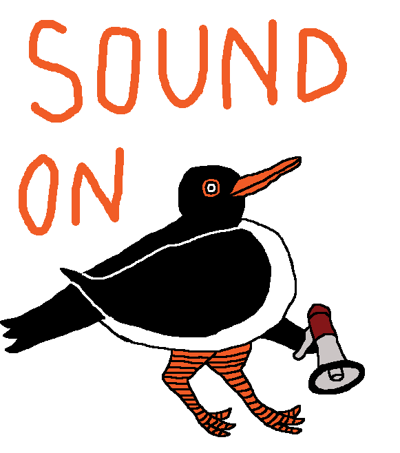 Sound On Megaphone Sticker by Angry Duck for iOS & Android | GIPHY