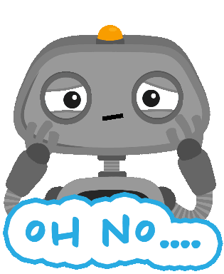 Oh No Reaction Sticker by cabuu for iOS & Android | GIPHY