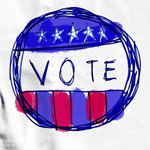 Voting Election 2020 GIF by Todd Rocheford - Find & Share on GIPHY