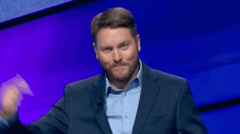 Alex Trebek GIF by Jeopardy! - Find & Share on GIPHY