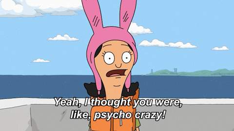 Psycho Crazy GIFs - Get the best GIF on GIPHY