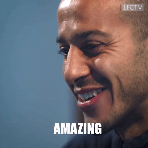 Thiago Alcantara Reaction GIF by Liverpool FC - Find & Share on GIPHY