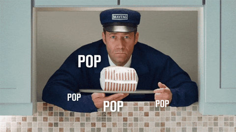 Microwave Popcorn GIF by Maytag - Find & Share on GIPHY