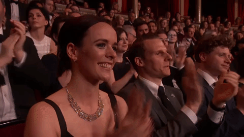 Oh Yeah Clap GIF by Official London Theatre - Find & Share on GIPHY