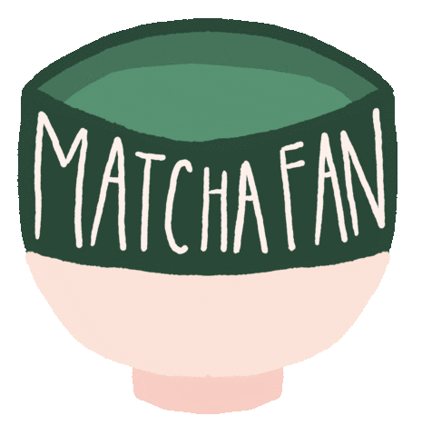 Tea Matcha Sticker by Andrea Tredinick for iOS & Android | GIPHY