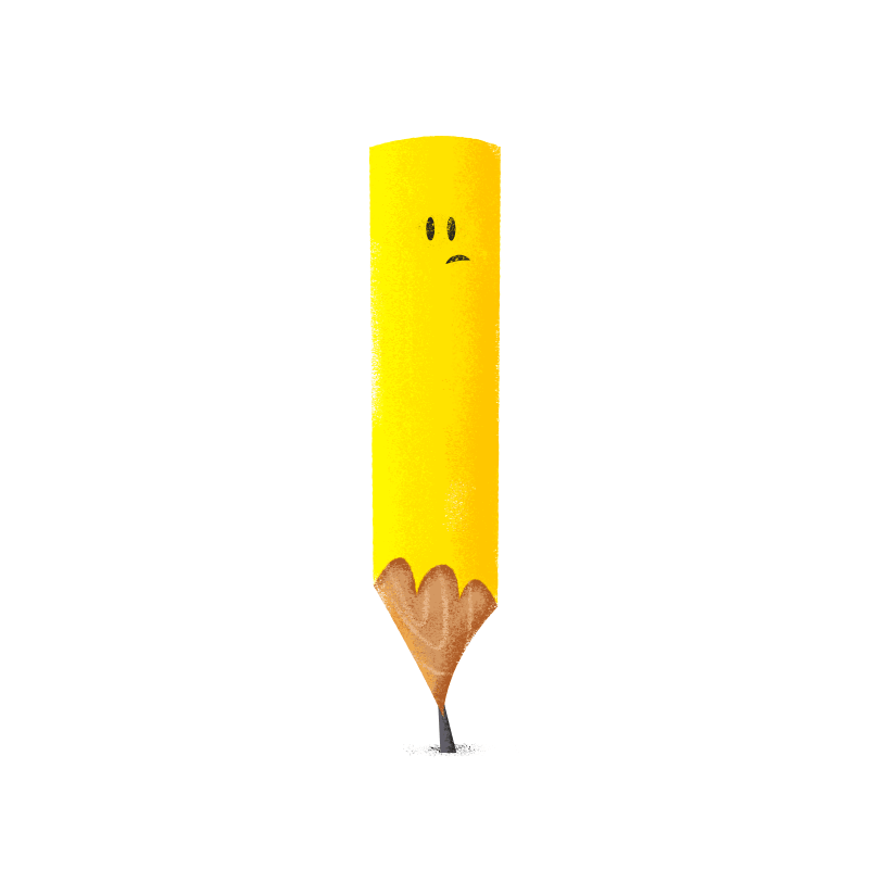 When Pencil Met Eraser Not Talking To You Sticker by Pencil for iOS ...