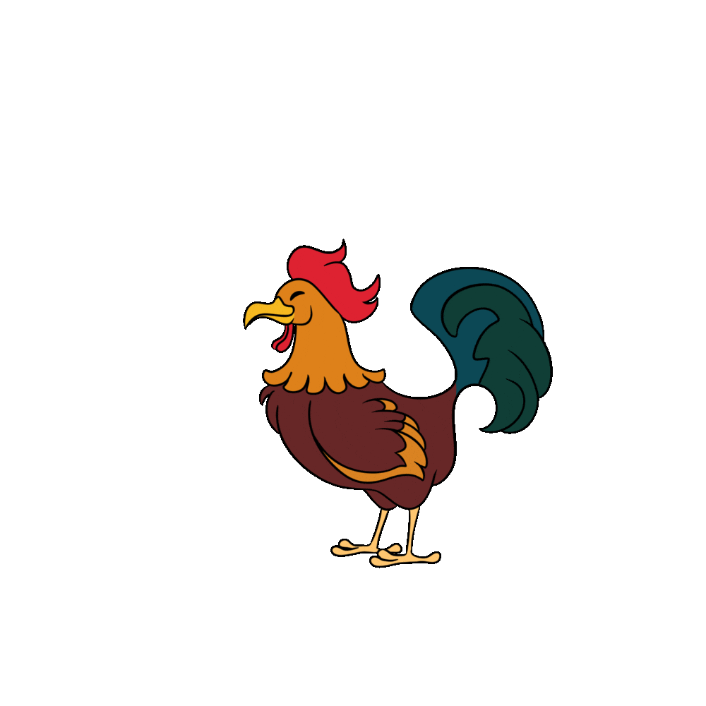 Chicken Farm Sticker by Alex Phillip for iOS & Android | GIPHY