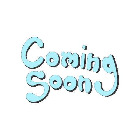 Coming Soon Sticker by Amor Design Studio for iOS & Android | GIPHY
