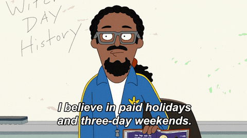 Paid Holidays GIFs - Get the best GIF on GIPHY