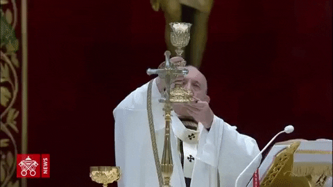 Here Are 10 GIFs From Pope Francis's Easter Sunday Mass by GIPHY News ...