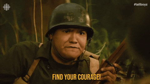 Finding-courage GIFs - Get the best GIF on GIPHY