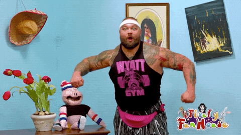 Do The Muscle Man Dance! by WWE | GIPHY