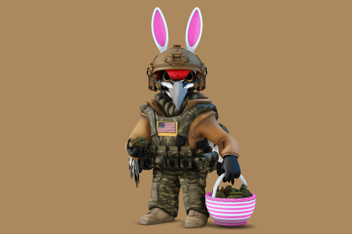Easter Bunny GIF by Hard Head Veterans - Find & Share on GIPHY