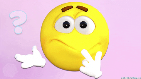 Thinking Emoticon Gif