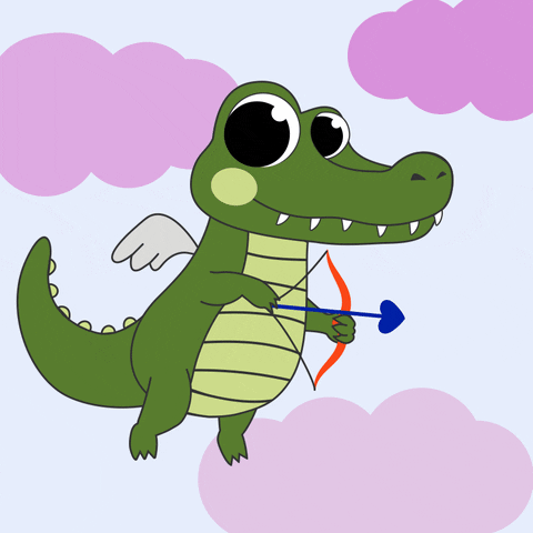 Cupid Gator GIFs - Get the best GIF on GIPHY