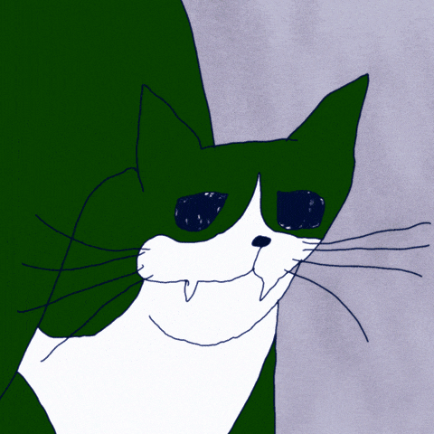 Angry Cat GIF by Mekamee - Find & Share on GIPHY