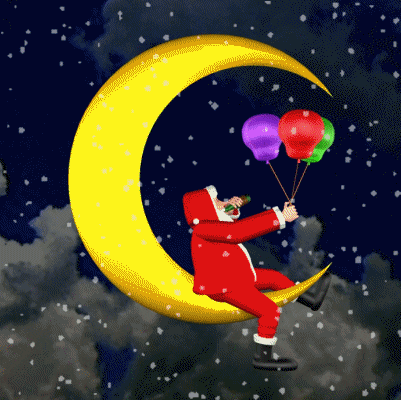 Moon Santa GIFs - Get the best GIF on GIPHY