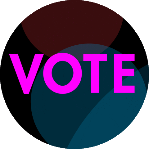 Voting Election 2020 Sticker by Laura Smith Art for iOS & Android | GIPHY
