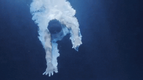 Underwater GIF by Leïti Sene - Find & Share on GIPHY