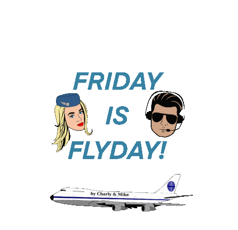 Friday Landing Sticker by Saftschubsen & Autopiloten Podcast for iOS ...