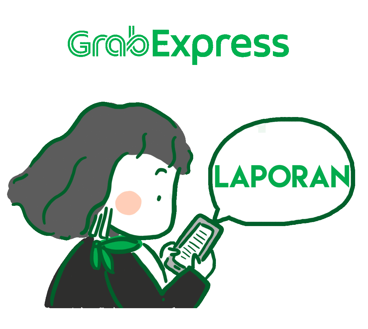 Delivery Send Sticker by Grab Indonesia for iOS & Android | GIPHY