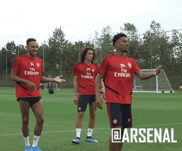 Reiss Nelson Dancing GIF by Arsenal - Find & Share on GIPHY