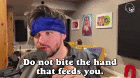 Bite-the-hand-that-feeds-you GIFs - Get the best GIF on GIPHY
