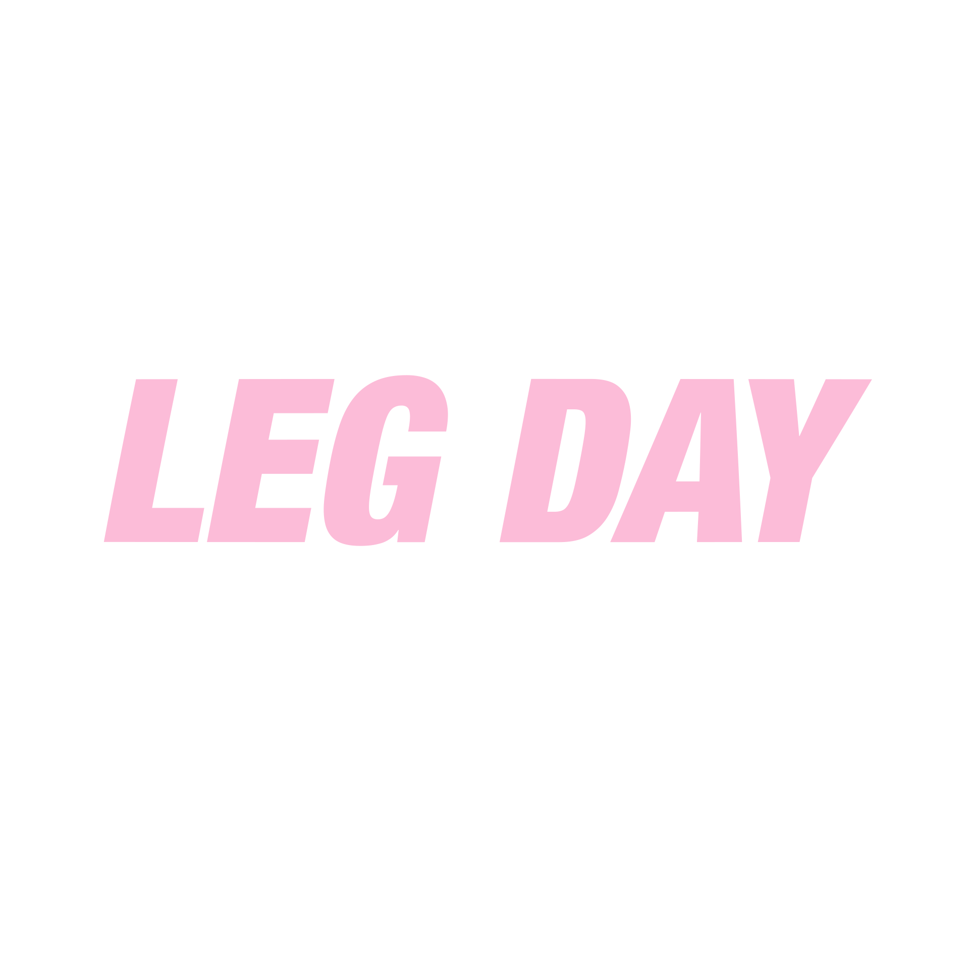Gym Leg Day Sticker by Genflow for iOS & Android | GIPHY