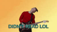 Didnt Read Lol Gif