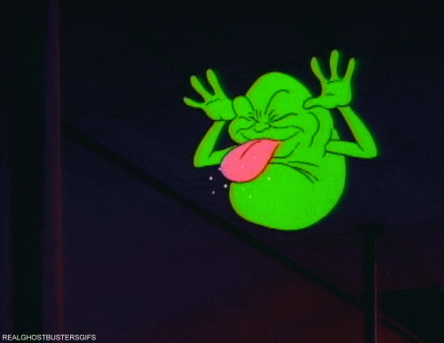 Ghostbusters Slimer Gif