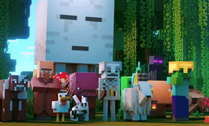 Head Nod Bopping GIF by Minecraft - Find & Share on GIPHY