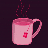 Steaming Tea Gif