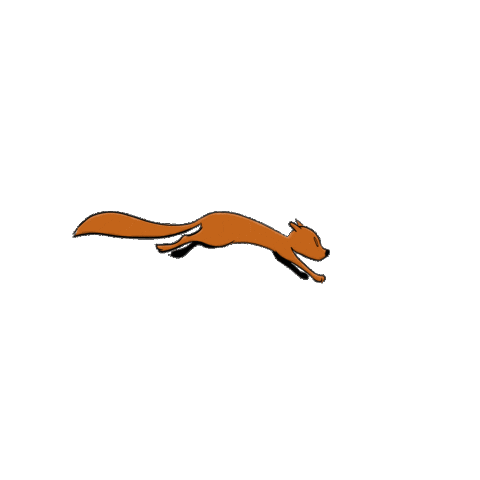 Animated Running Squirrel