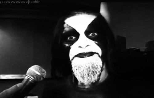 Black Metal Funny Gif