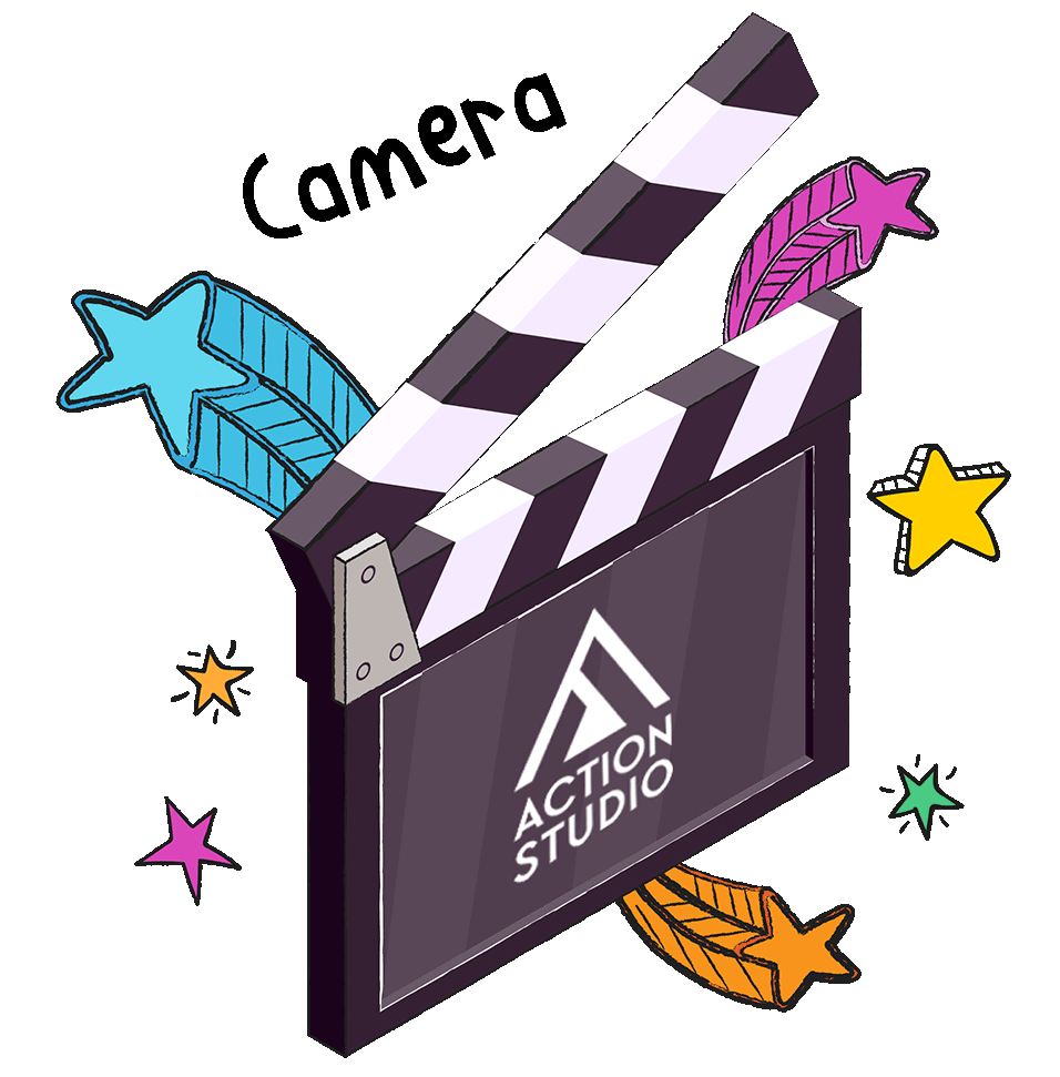 Movie Film Sticker by Action Studio for iOS & Android | GIPHY