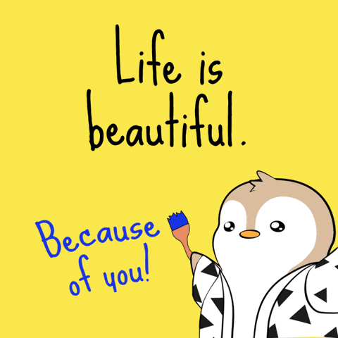 Because-of-you GIFs - Get the best GIF on GIPHY