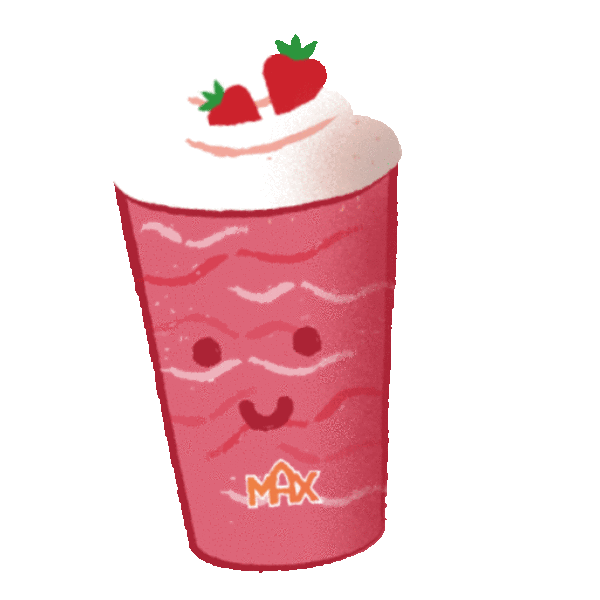 Dessert Milkshake Sticker by MAX Burgers for iOS & Android | GIPHY