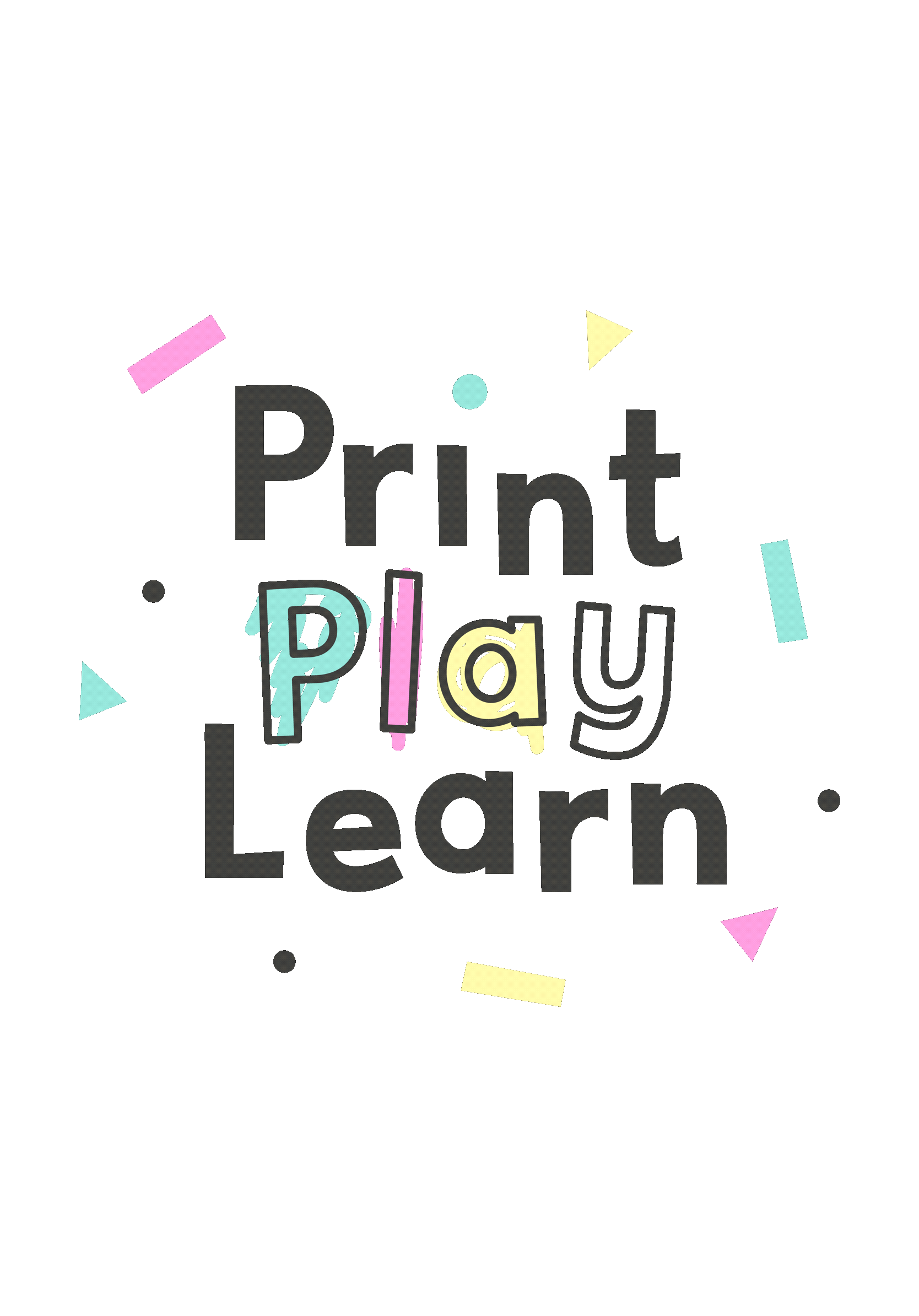 Play Learn Sticker by printplaylearn for iOS & Android | GIPHY