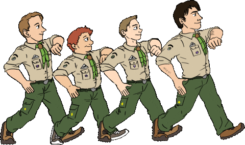 Scout Scouting Sticker by Magyar Cserkészszövetség for iOS & Android ...