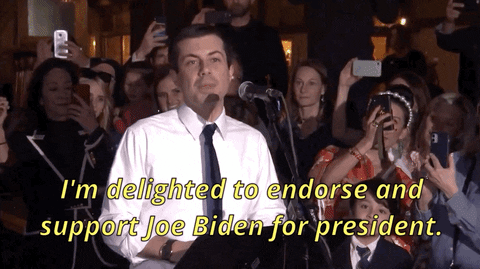 Joe Biden Endorsement GIF - Find & Share on GIPHY