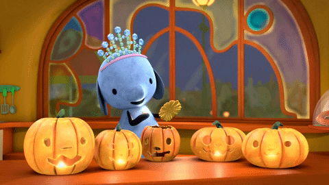 Halloween Pumpkin GIF by Bing Bunny - Find & Share on GIPHY