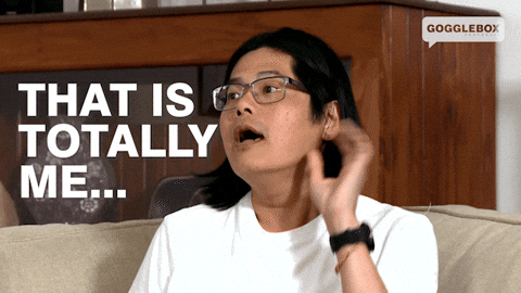 Watching Tv Realising GIF by Gogglebox Australia - Find & Share on GIPHY