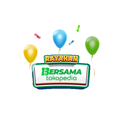 13ersama Tokopedia Anniversary GIFs on GIPHY - Be Animated