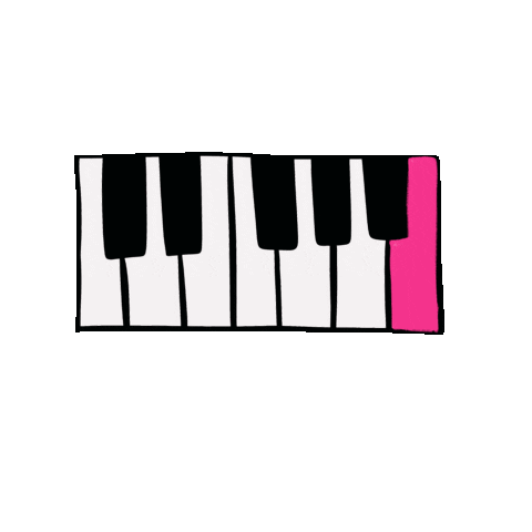 Piano Keyboard Gif