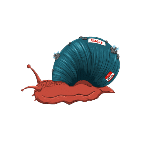 Sea Slug Art Sticker for iOS & Android | GIPHY